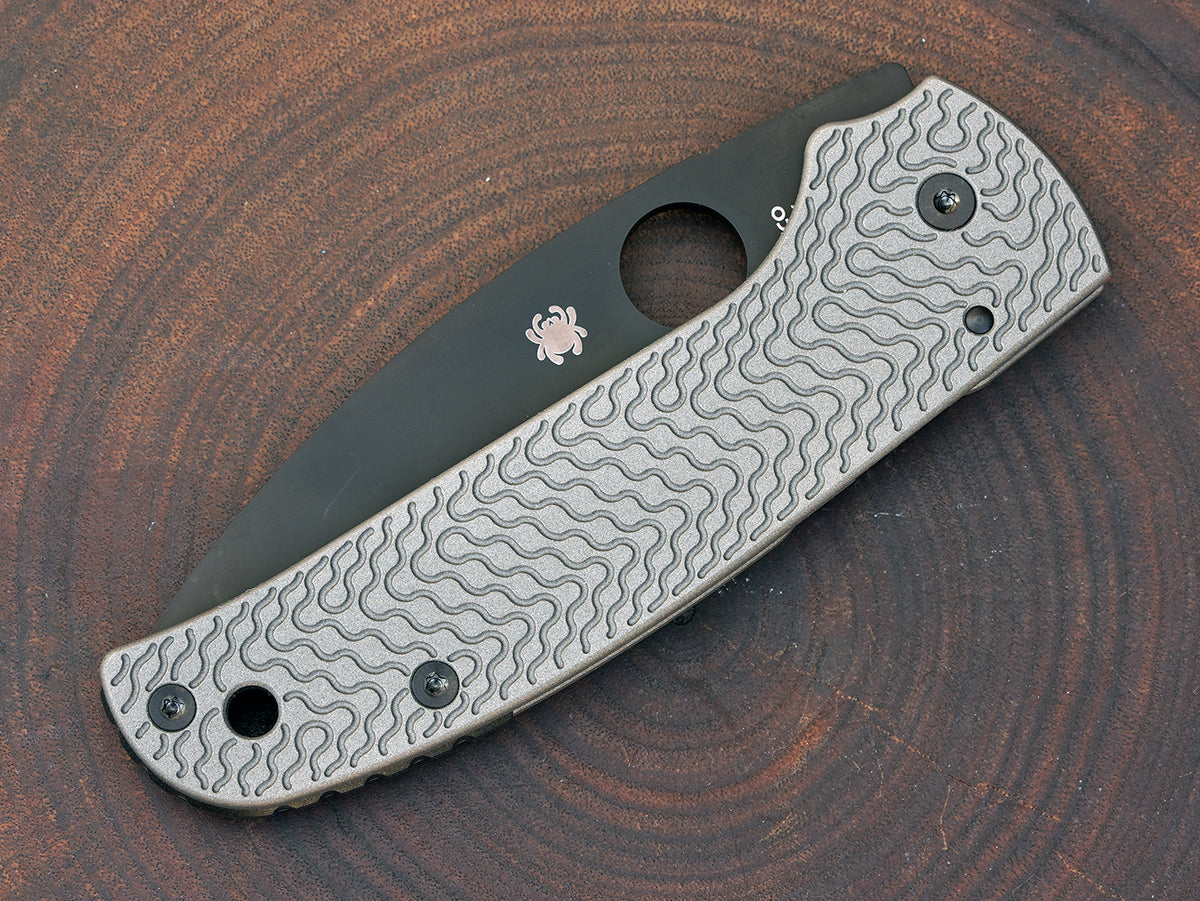 Titanium Critter Scales for Spyderco Shaman - Skinny – Rockscale Design