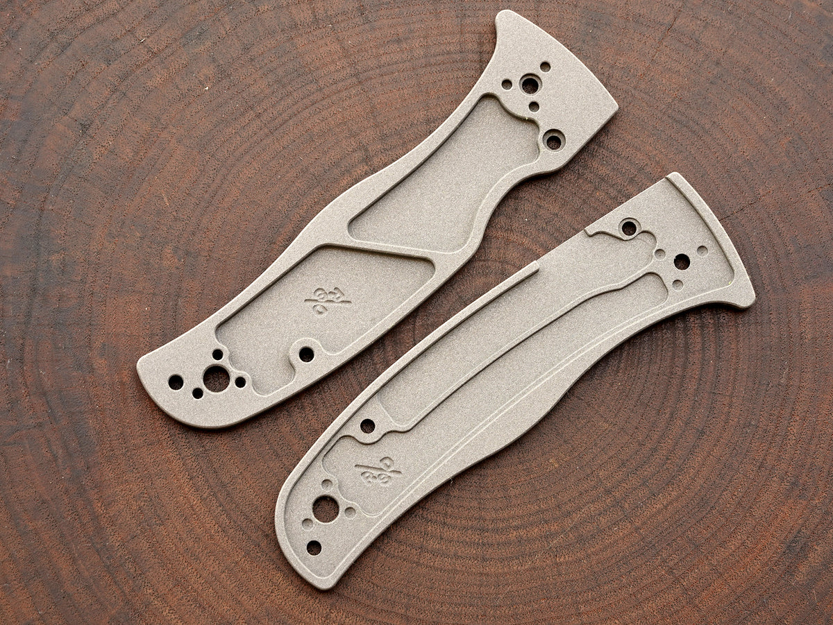 Titanium Scales for Spyderco Bodacious – Rockscale Design