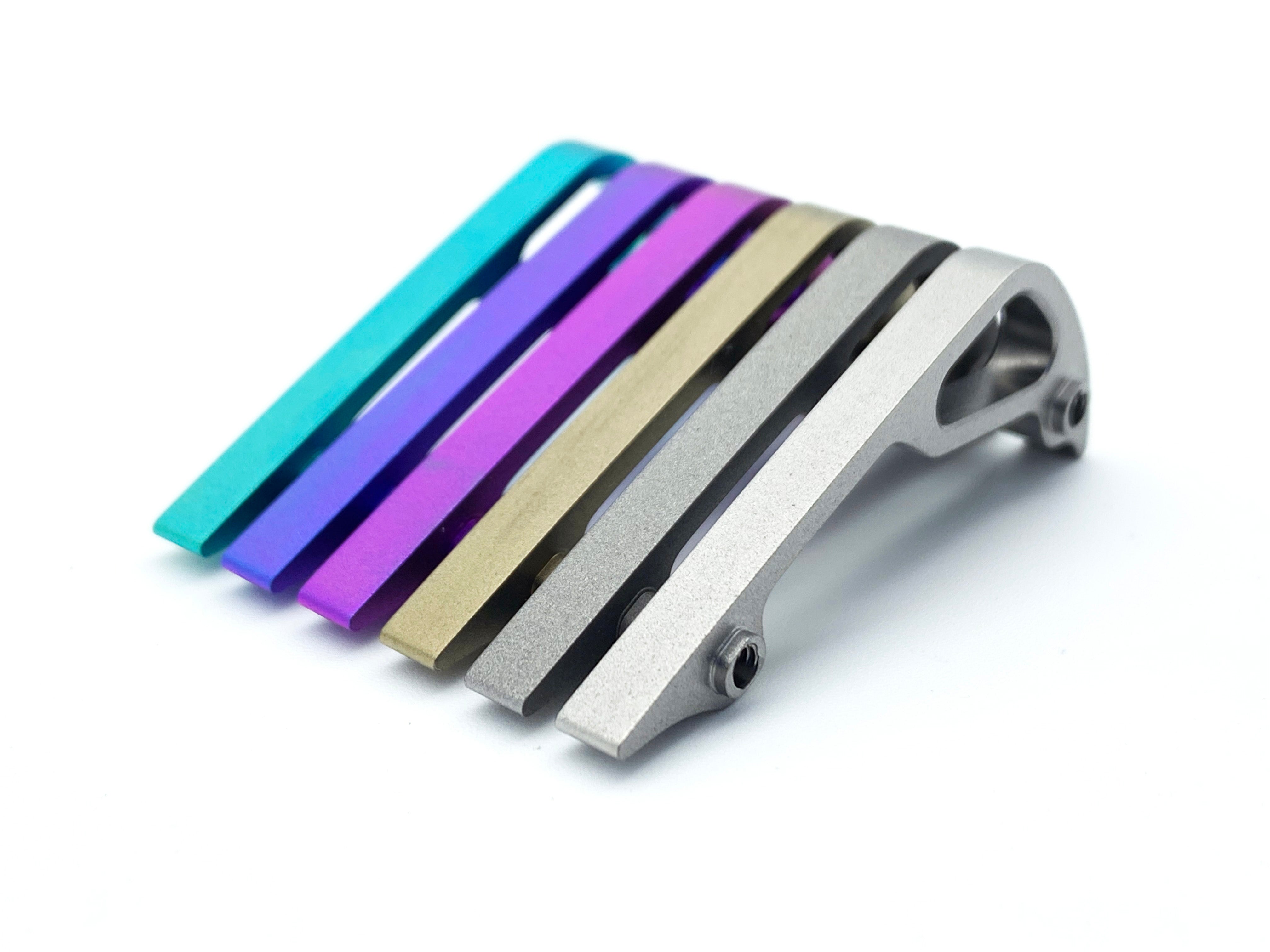 Titanium Flat Backspacer for Benchmade Bugout 535 – Rockscale Design