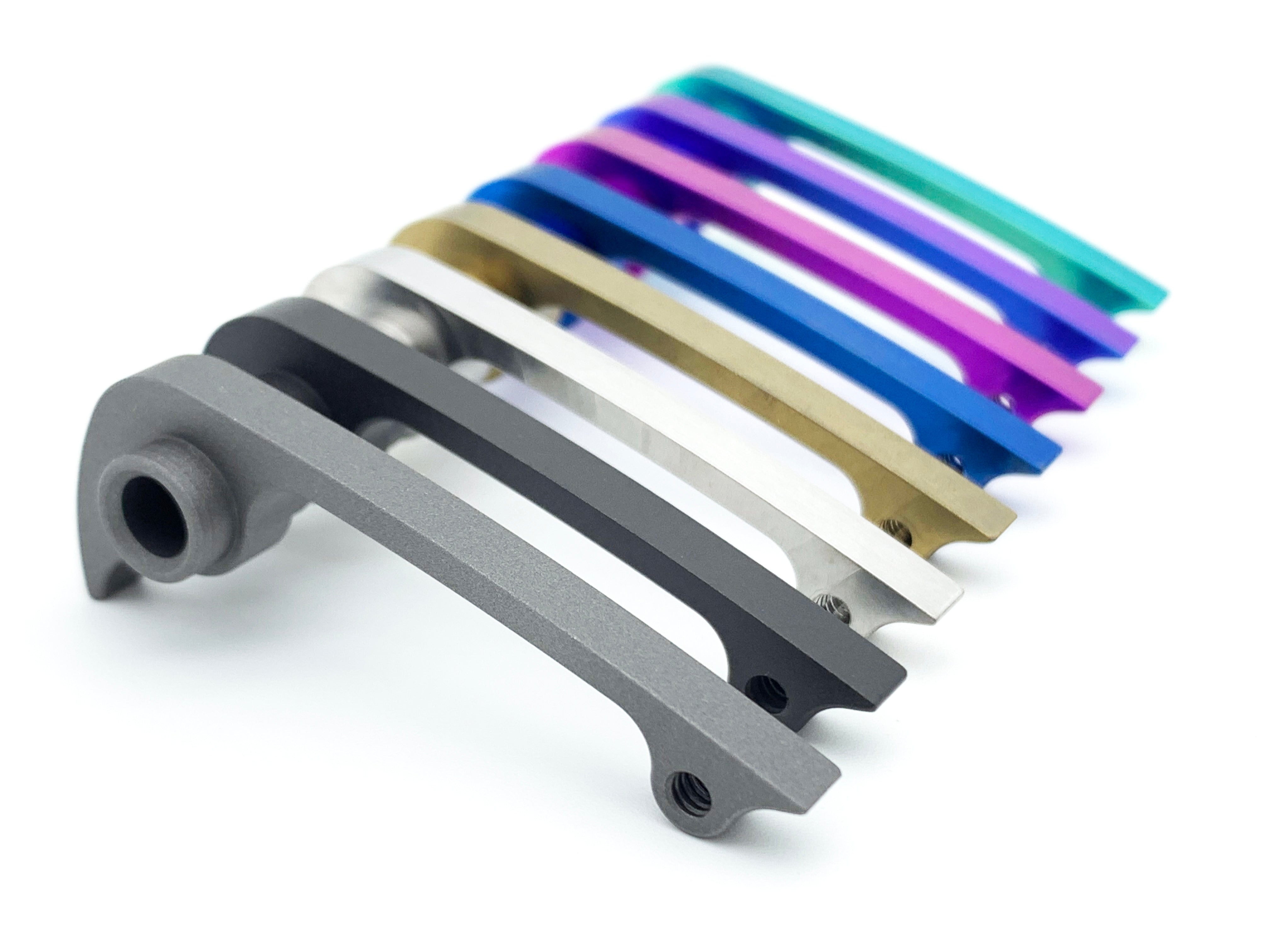 Titanium Flat Backspacer for Spyderco PM2 - Lanyard – Rockscale Design