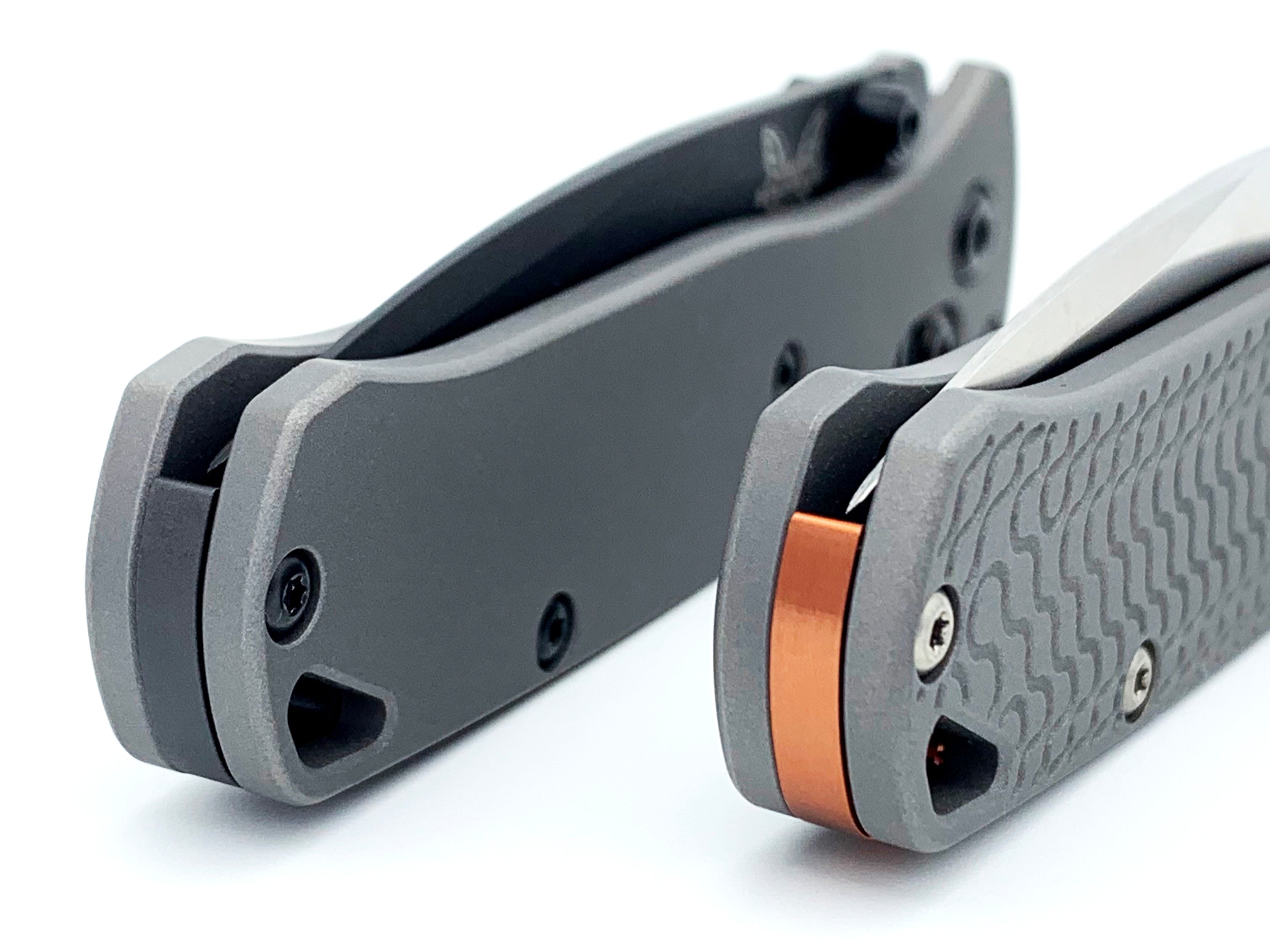 Titanium Flat Backspacer for Benchmade Mini Bugout 533 – Rockscale Design